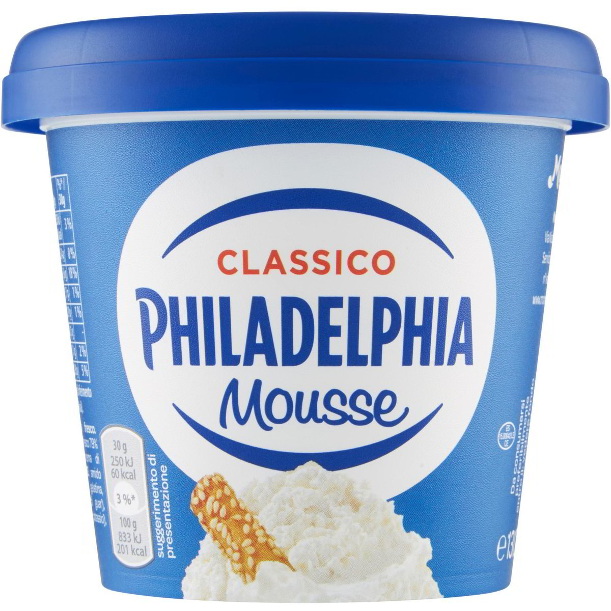 Formaggio spalmabile mousse classico PHILADELPHIA 130 G - Coop Shop