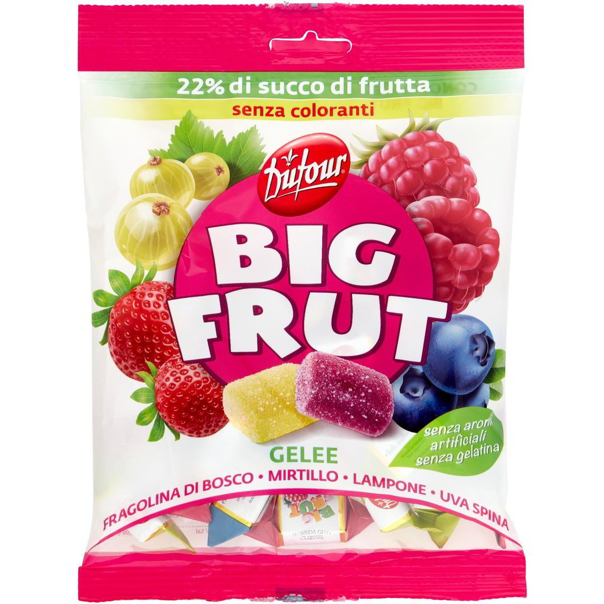 Caramelle big frut ai frutti di bosco DUFOUR 150 G - Coop Shop