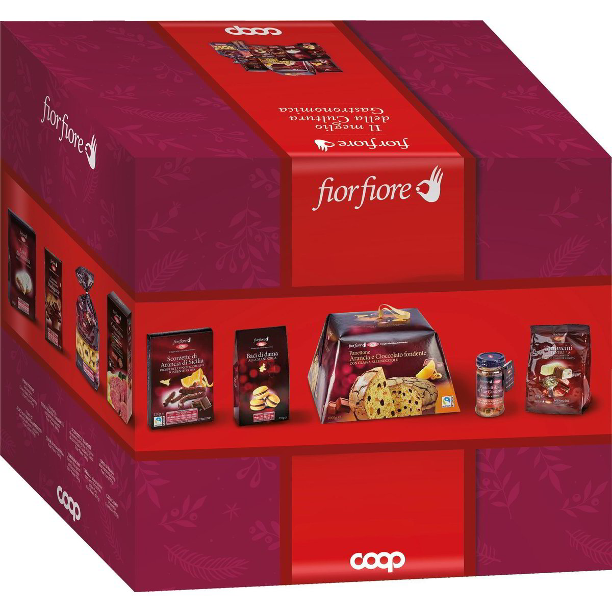 Cesto di natale strenna panettone COOP - FIOR FIORE 1 PZ - Coop Shop
