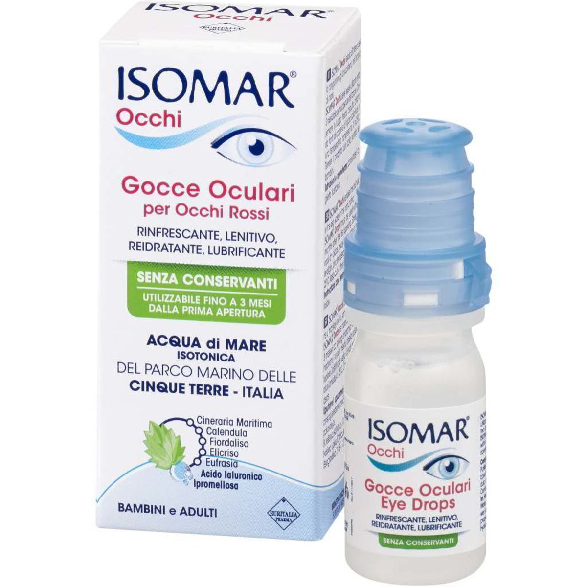 Gocce oculari occhi rossi acqua di mare ISOMAR 10 ML - Coop Shop