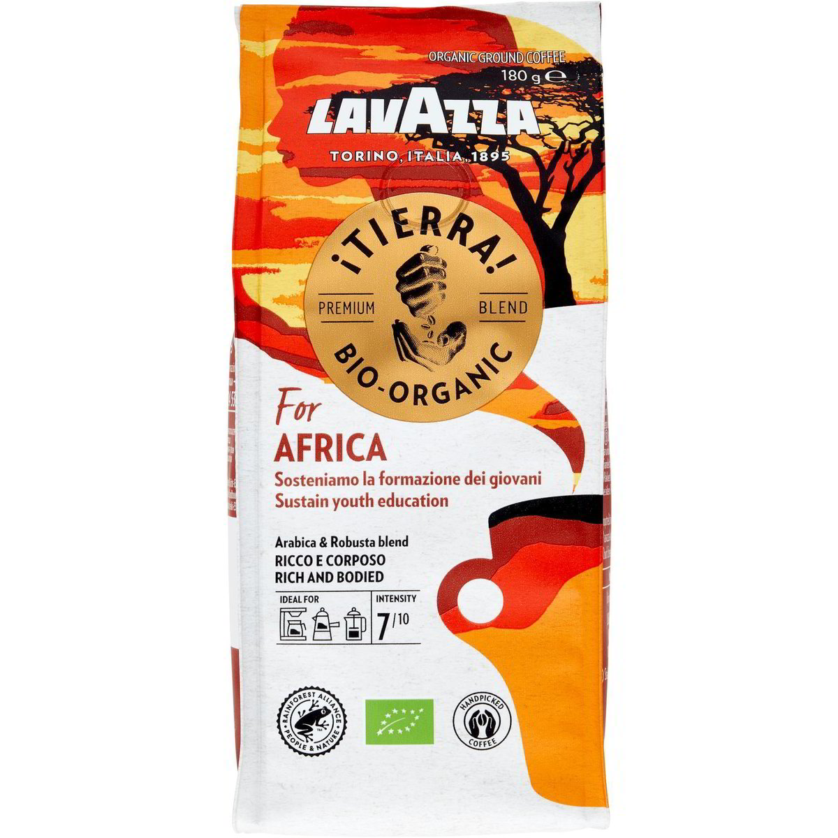 Caffè macinato tierra bio-organic for africa LAVAZZA 180 G - Coop Shop