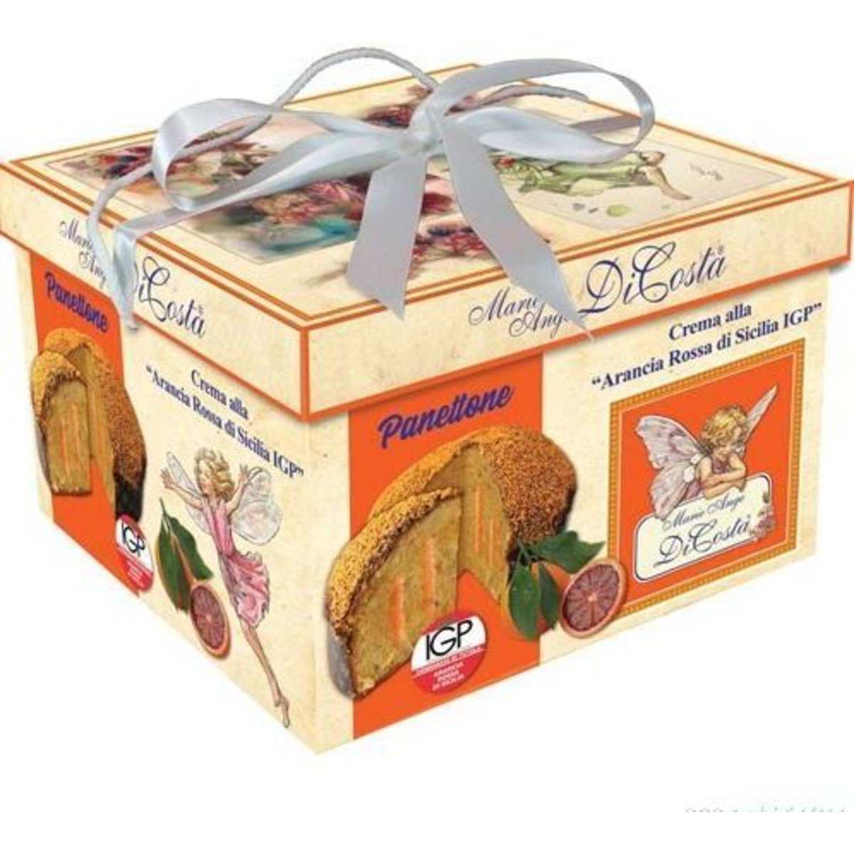 Panettone con crema all'arancia rossa sicilia dop MARIE ANGE DI COSTA ...