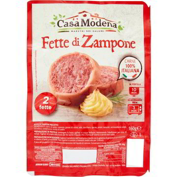 Zampone a fette precotto CASA MODENA 160 G - Coop Shop