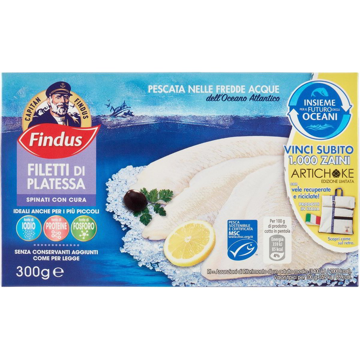 Platessa filetti FINDUS 300 G - Coop Shop