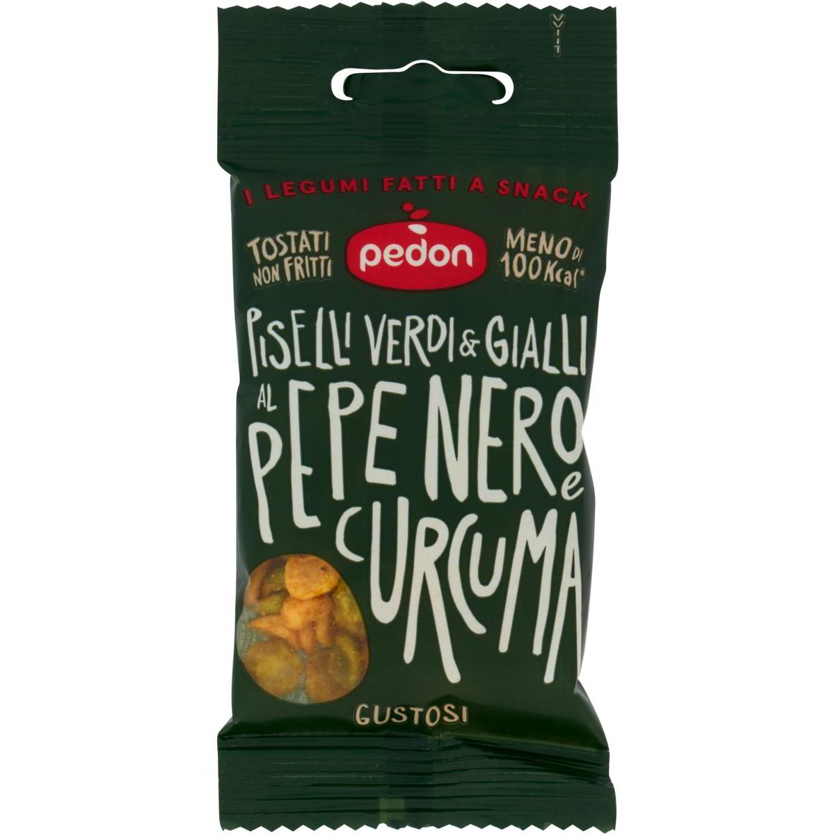 Snack di legumi piselli al pepe nero e curcuma PEDON 20 G - Coop Shop
