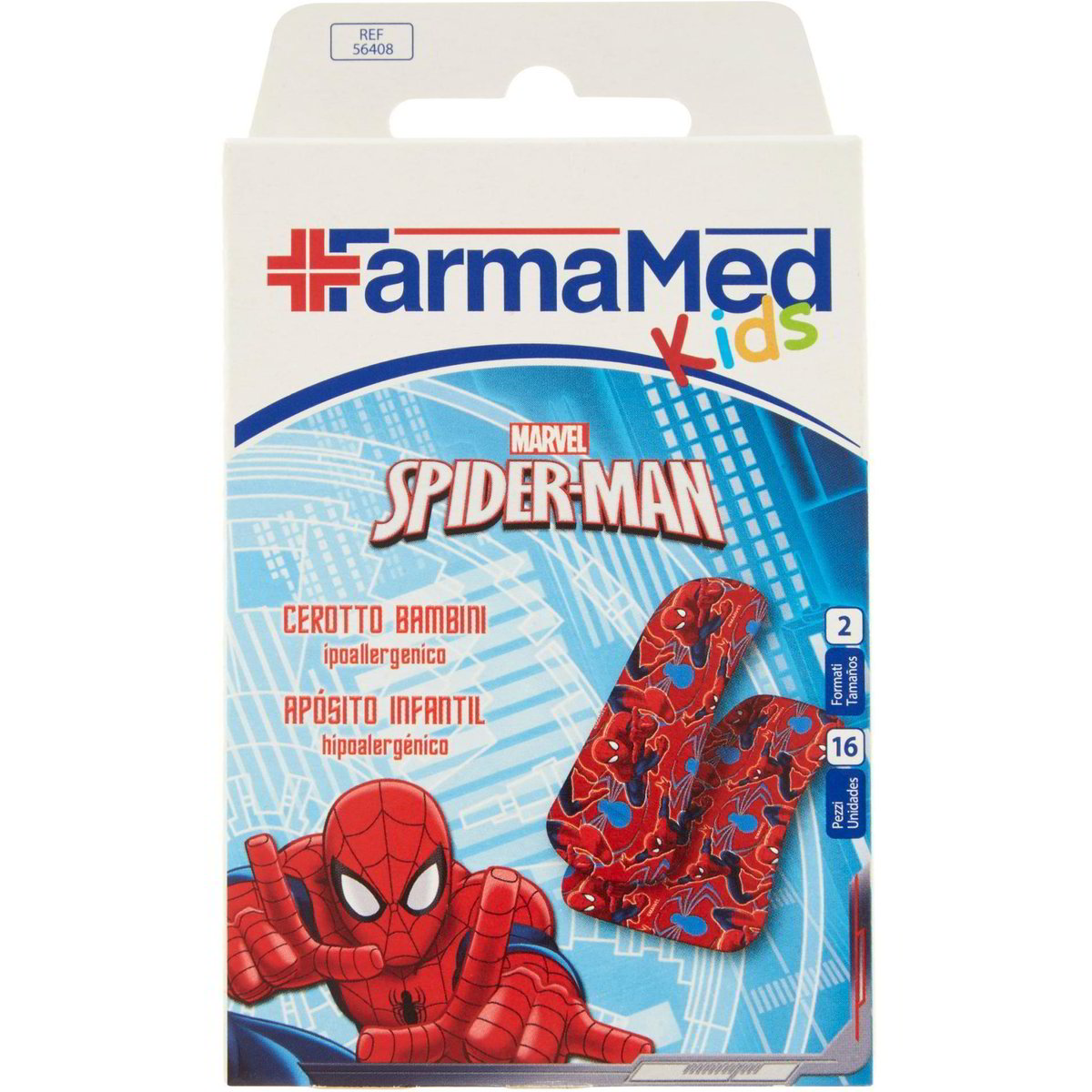 Cerotto kids ipoallergenico spiderman x16 FARMAMED 1 PZ - Coop Shop