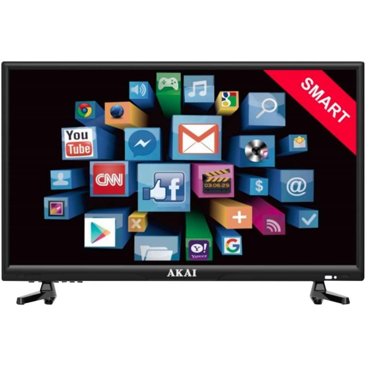 Tv hd e wifi 24" aktv2425t AKAI 1 PZ - Coop Shop