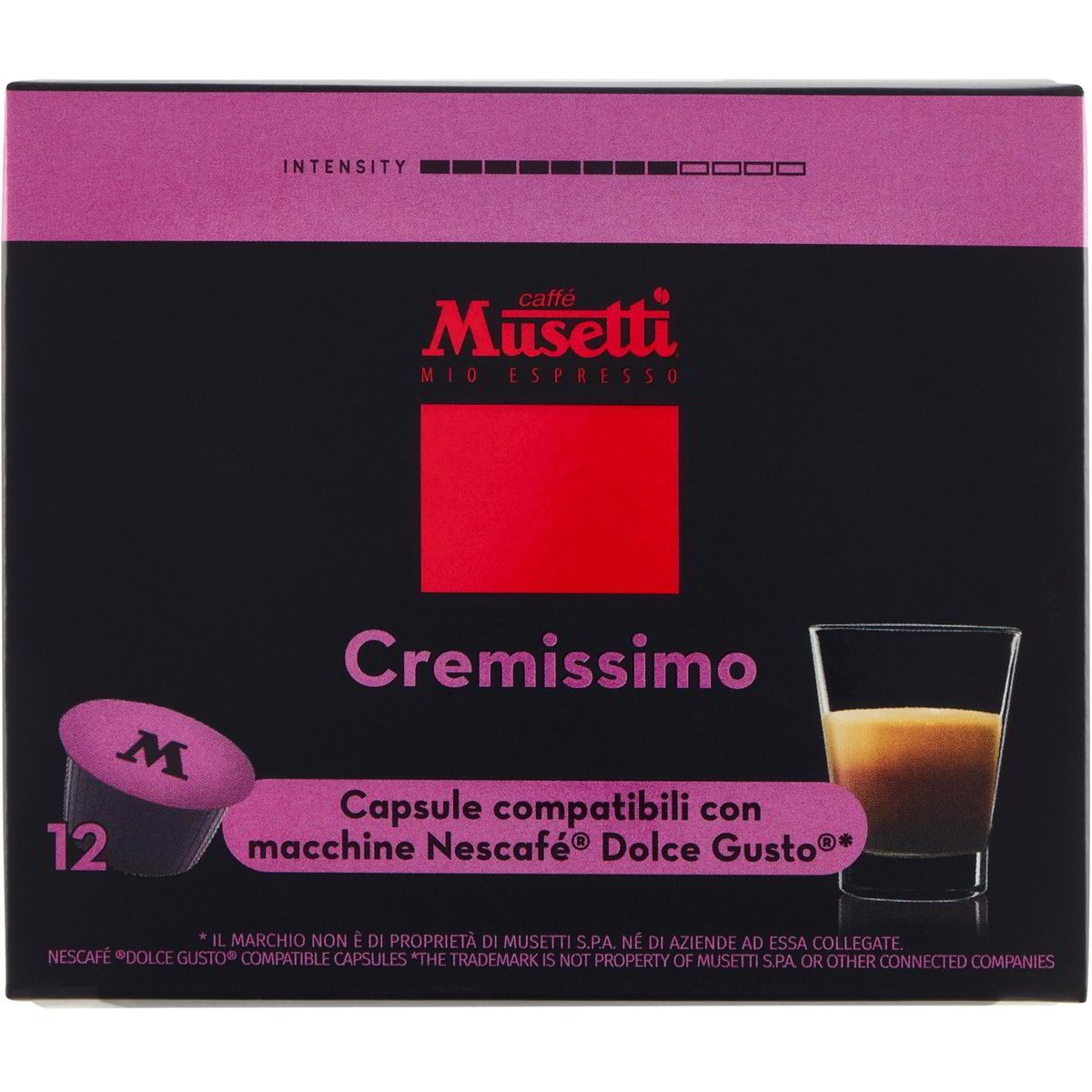 Capsule caffè cremissimo x12 MUSETTI - NESCAFÉ DOLCE GUSTO 90 G - Coop Shop