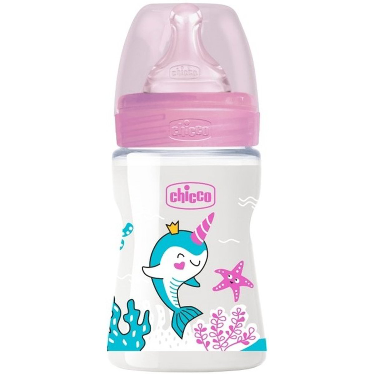 Biberon benessere 150 ml flusso lento pink girl CHICCO 1 PZ - Coop Shop