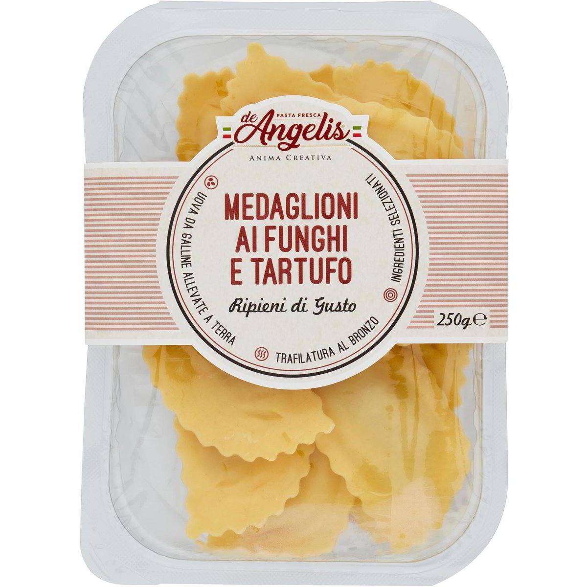 Ravioli medaglioni ai funghi con tartufo DE ANGELIS 250 G - Coop Shop