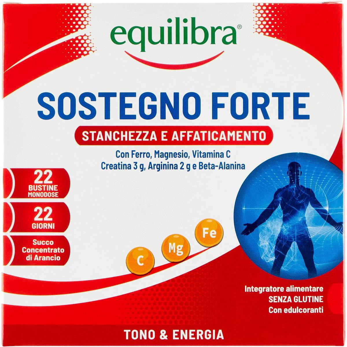 Integratore sostegno forte x22 EQUILIBRA 22 X 8 G - Coop Shop