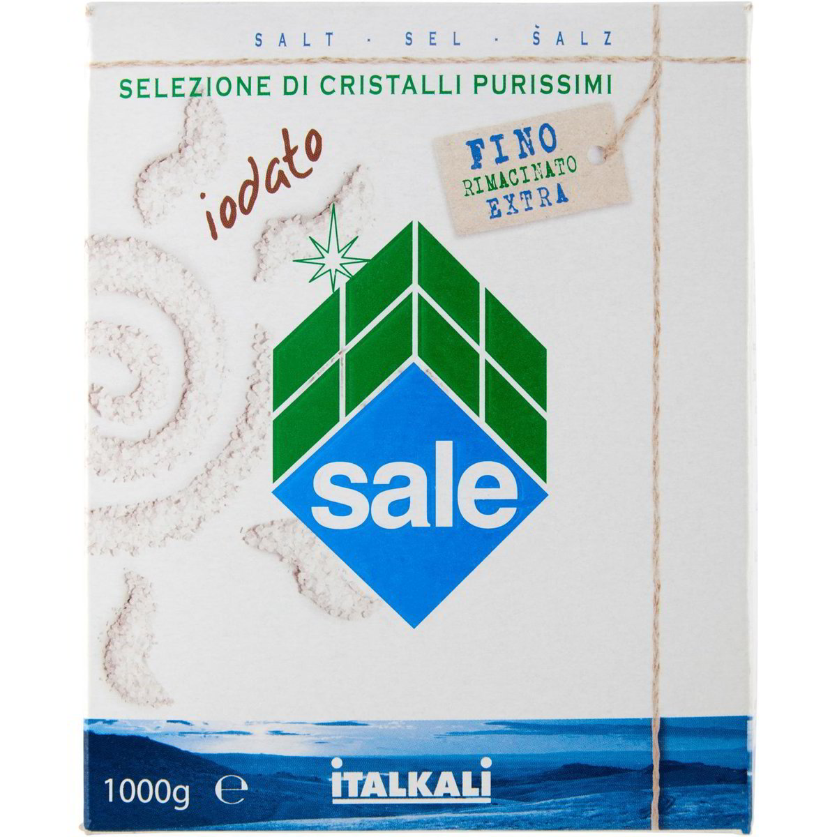 Sale fino iodato rimacinato extra di sicilia ITALKALI 1000 G - Coop Shop