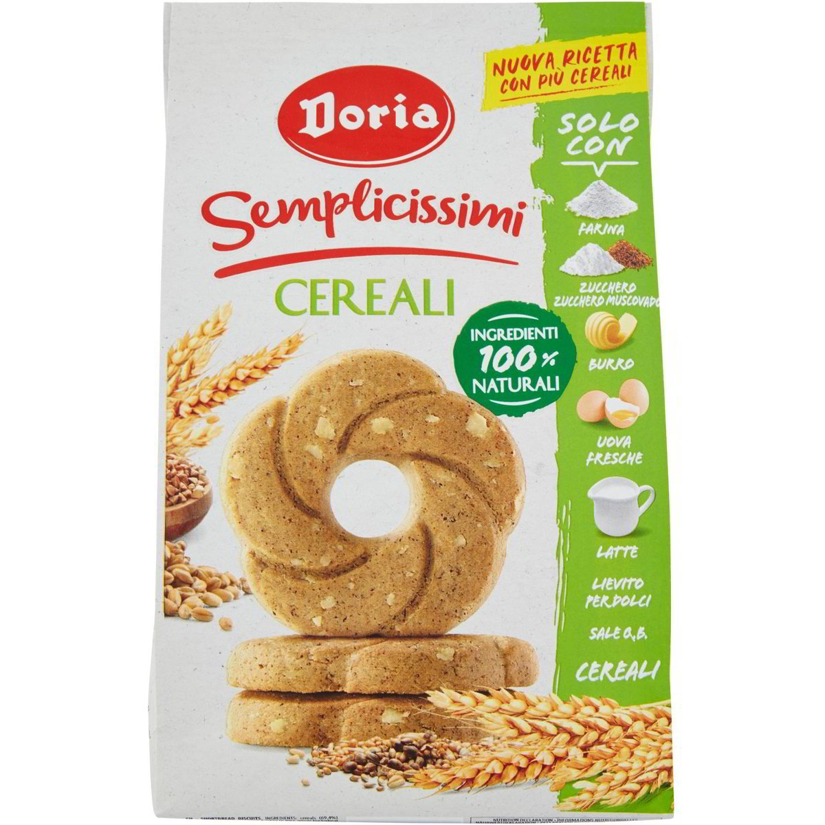 Frollini semplicissimi al latte e cereali DORIA 280 G - Coop Shop