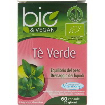 Integratore tè verde capsule VITARMONYL 30 G - Coop Shop