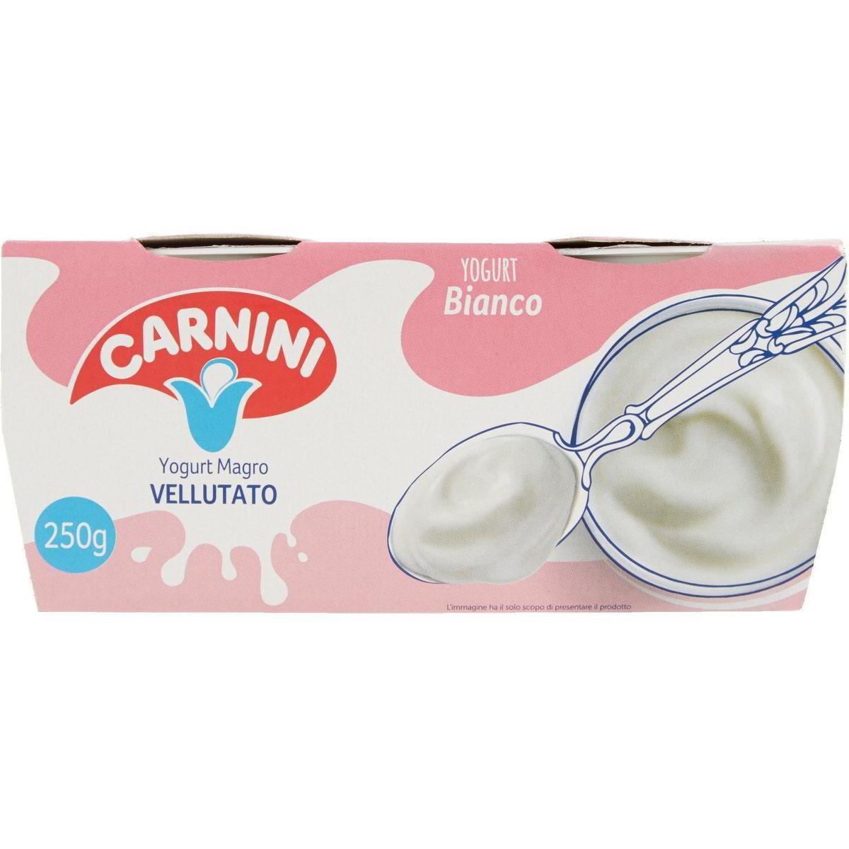 Yogurt magro bianco naturale vellutato CARNINI 2 X 125 G - Coop Shop