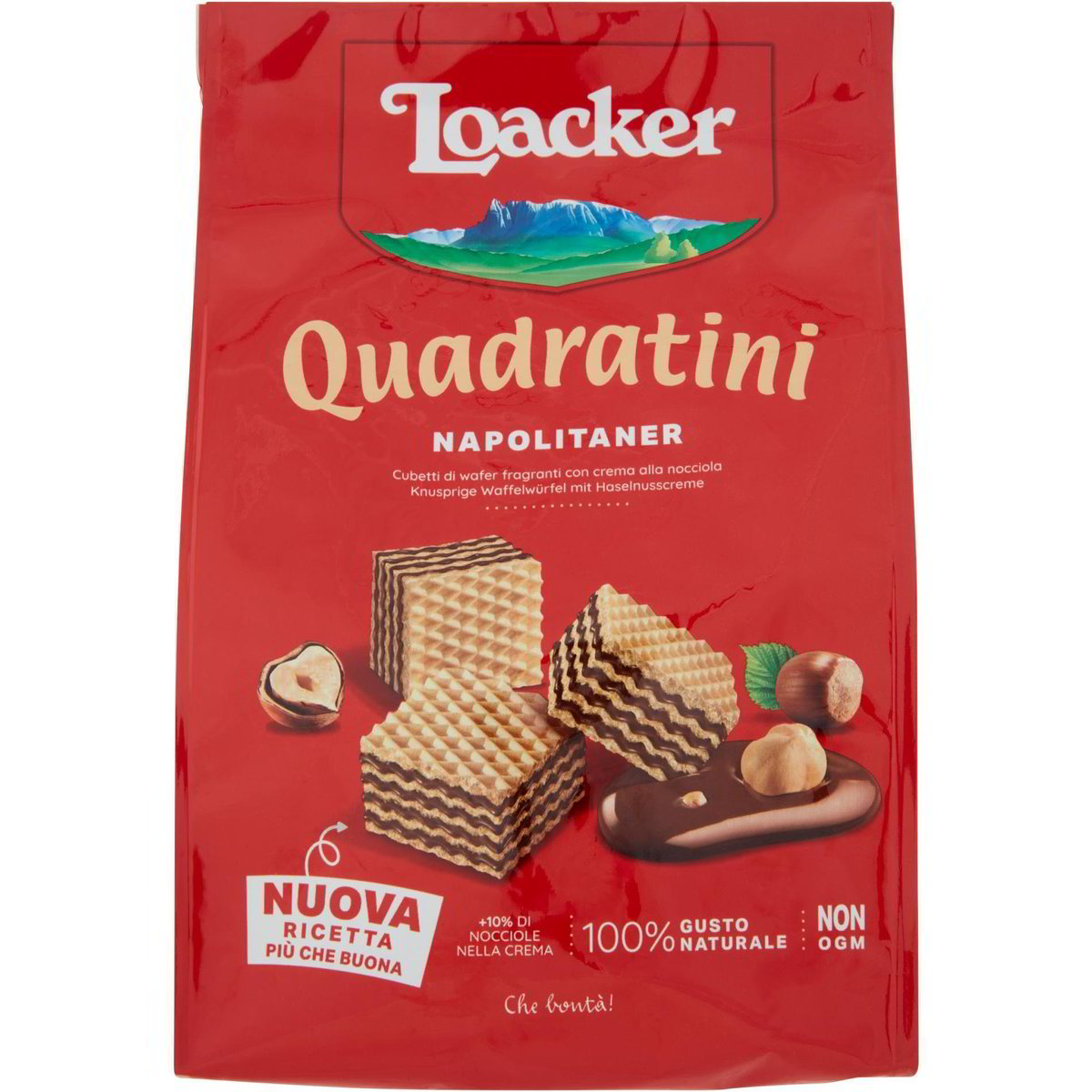 Wafer quadratini alla nocciola napolitaner LOACKER 250 G - Coop Shop