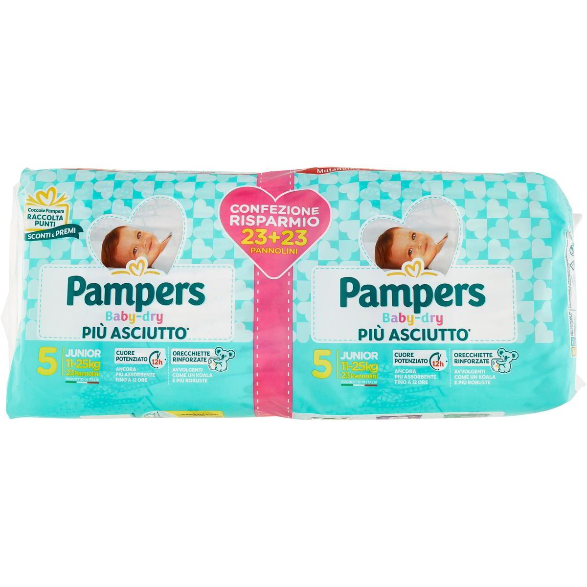Pannolini baby dry junior x46 PAMPERS 1 PZ - Coop Shop