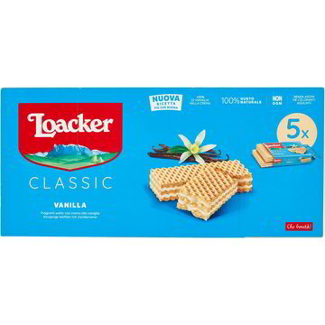 Wafer alla vaniglia LOACKER 5 X 45 G - Coop Shop