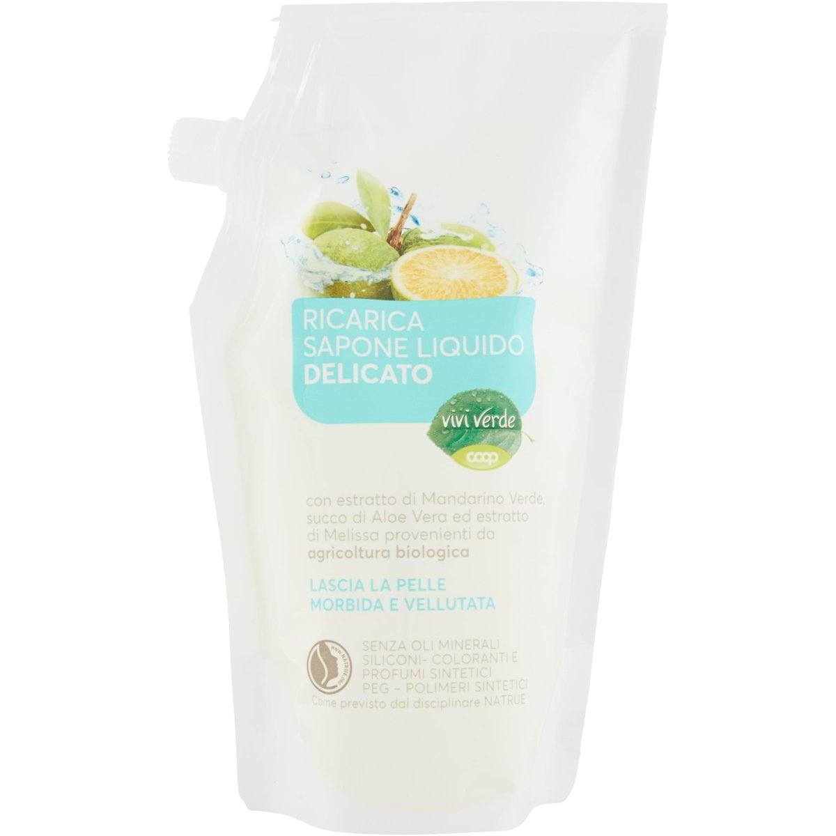 Sapone liquido delicato ricarica COOP - VIVI VERDE 500 ML - Coop Shop