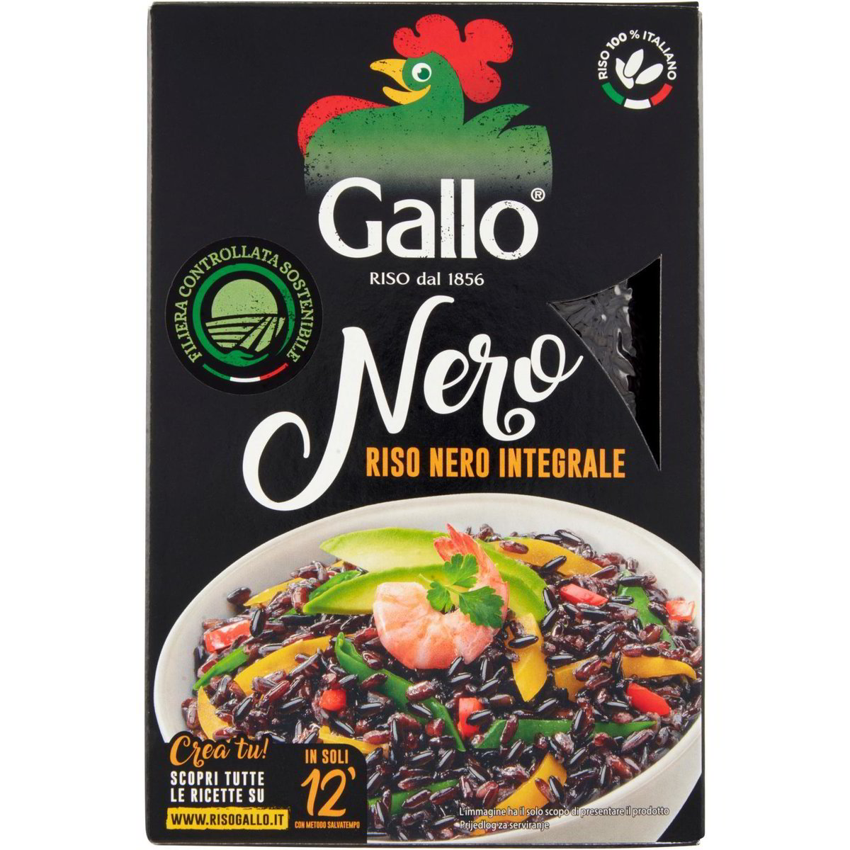 Riso nero integrale italiano e sostenibile RISO GALLO 500 G - Coop Shop