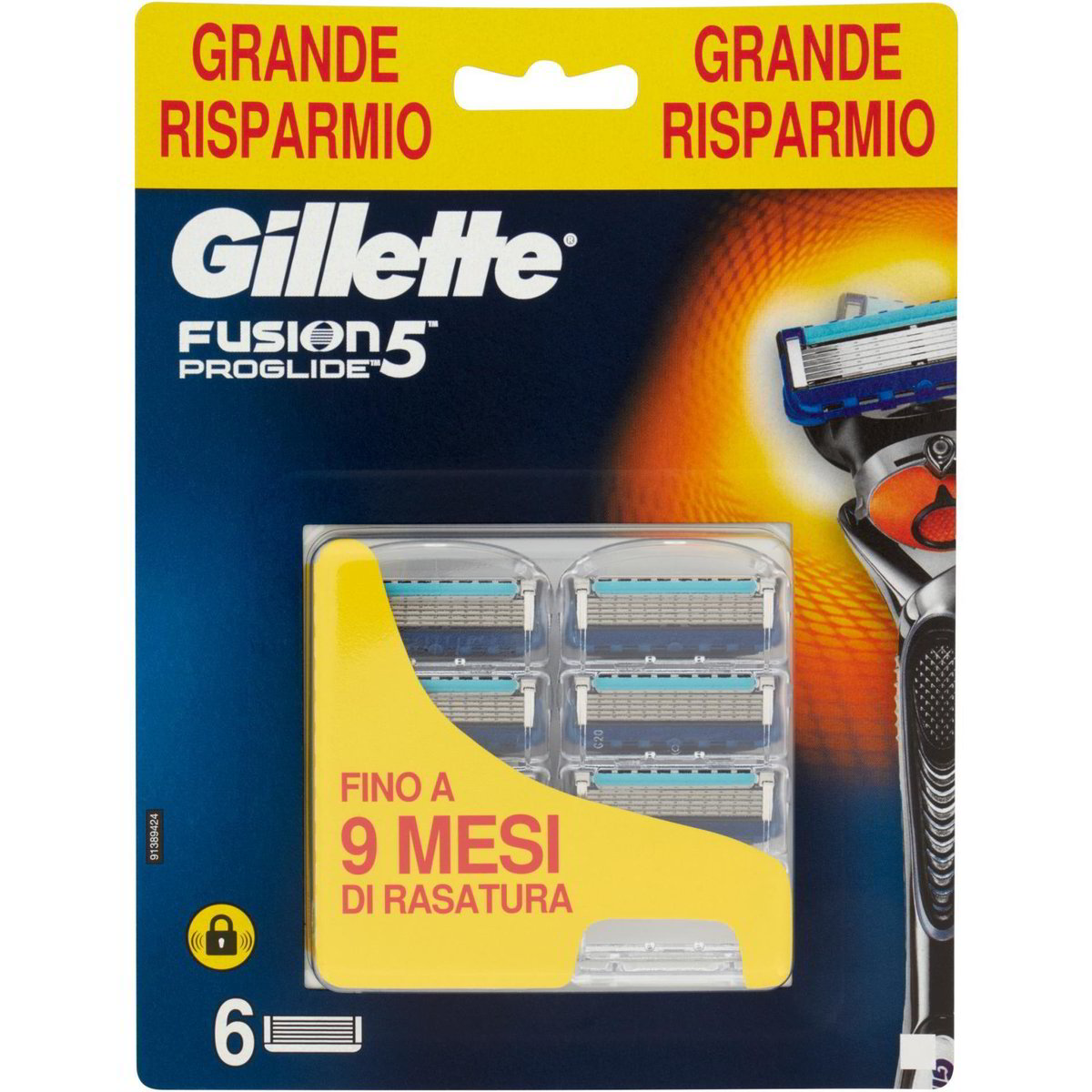Lamette rasoio fusion5 proglide x6 lame GILLETTE 1 PZ - Coop Shop