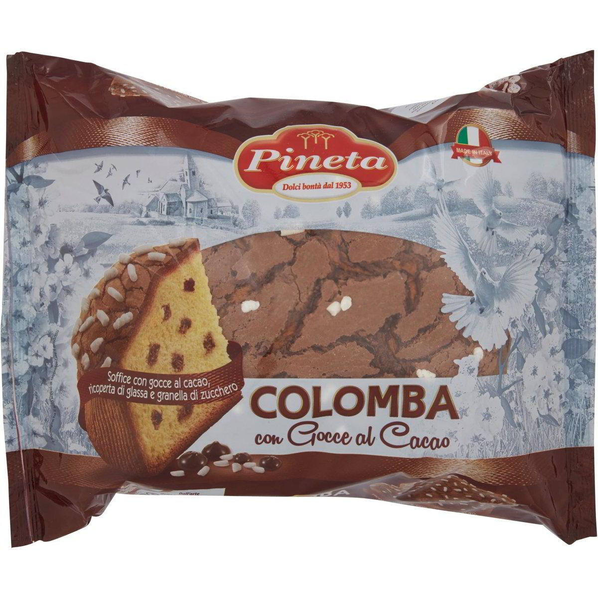 Colomba con gocce di cioccolato PINETA 500 G - Coop Shop