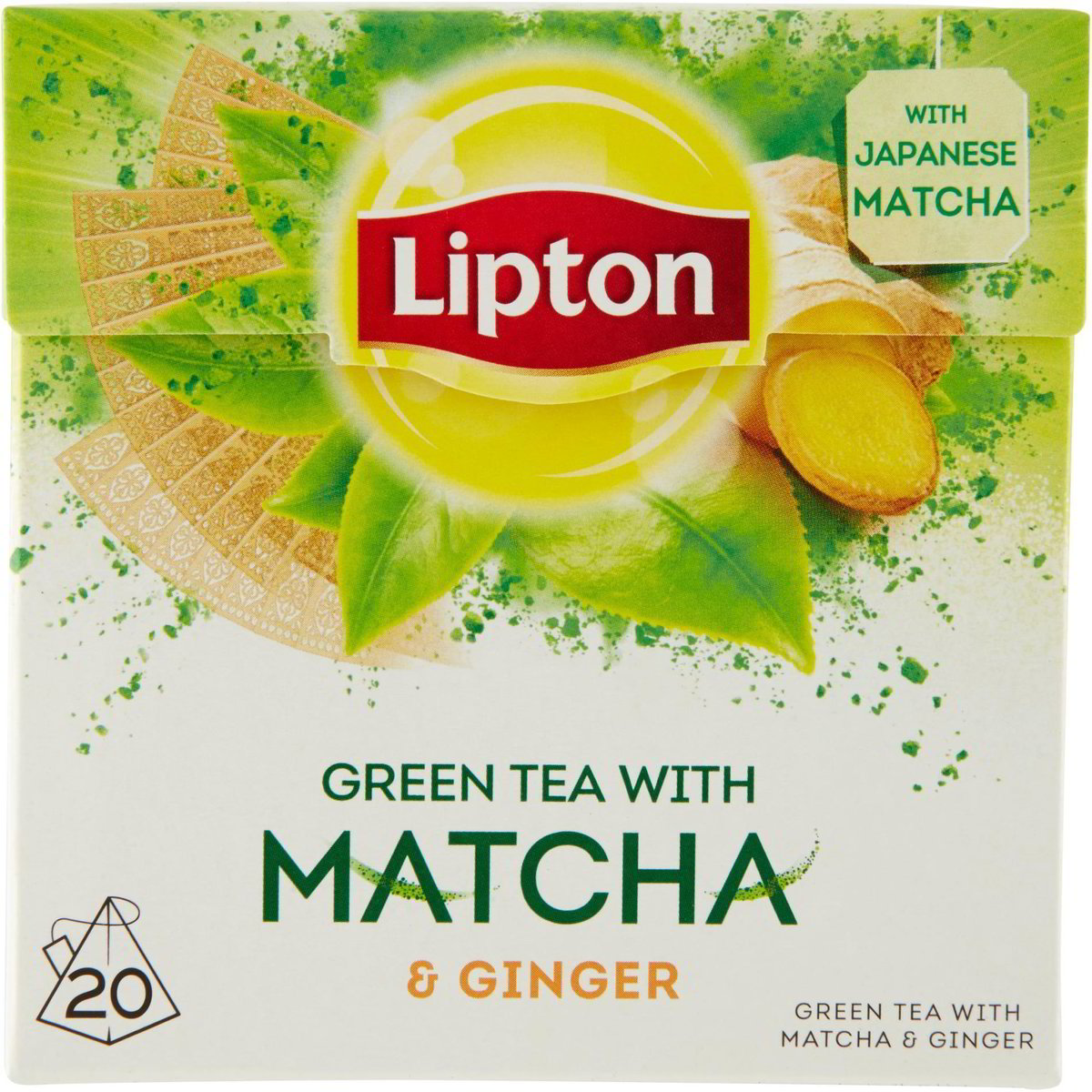 Tè green with matcha and ginger x20 LIPTON 30 G - Coop Shop
