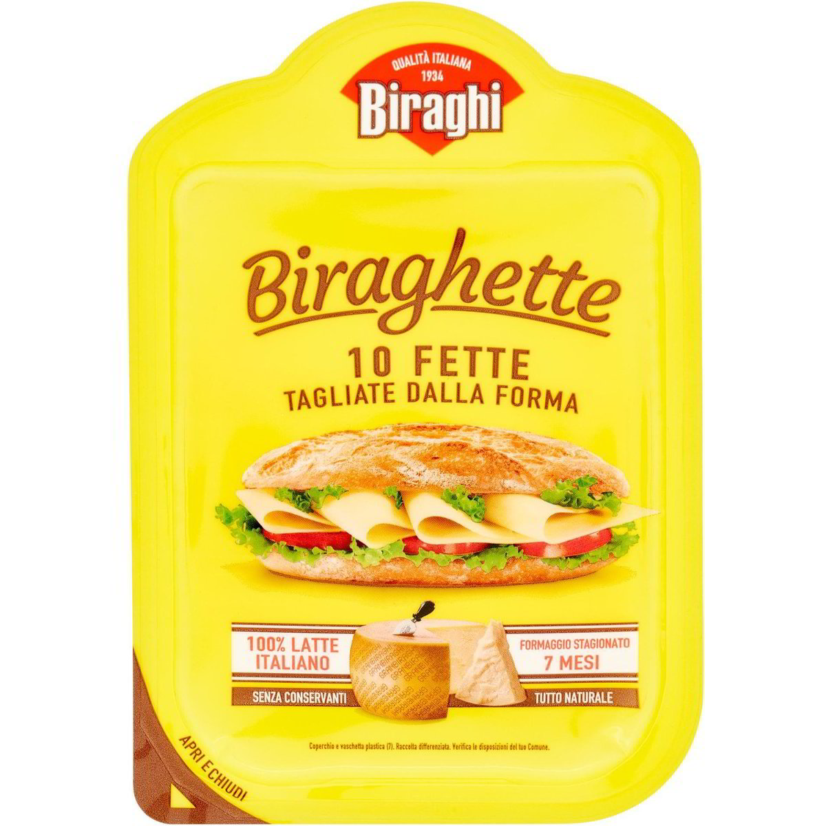 Formaggio a fette biraghette BIRAGHI 120 G - Coop Shop