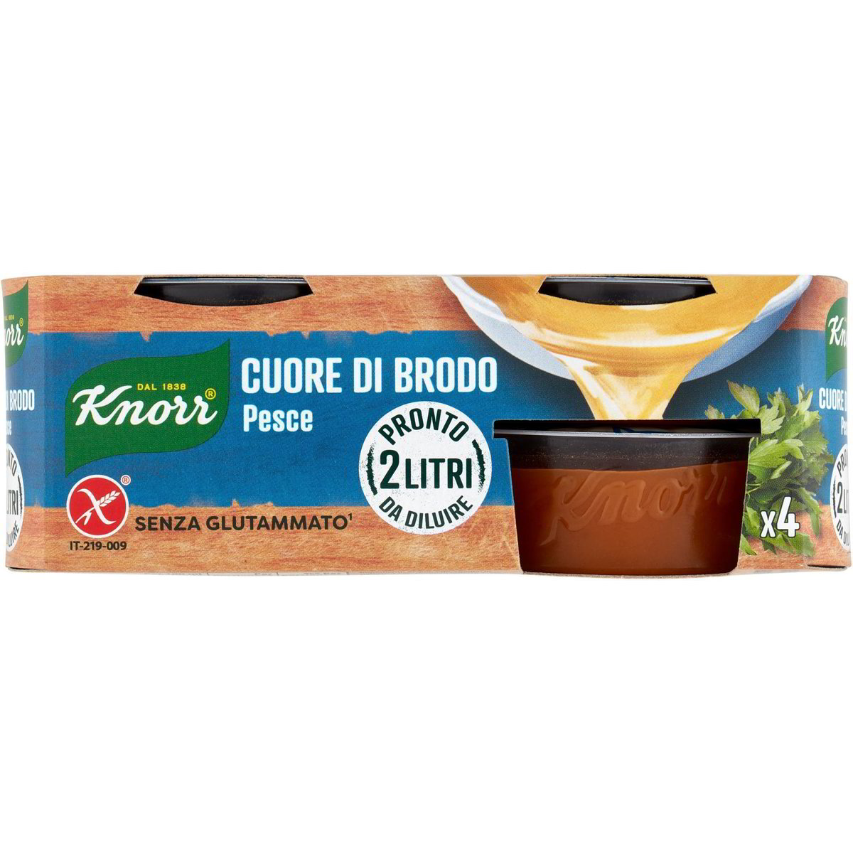 Brodo di pesce KNORR 4 X 28 G - Coop Shop