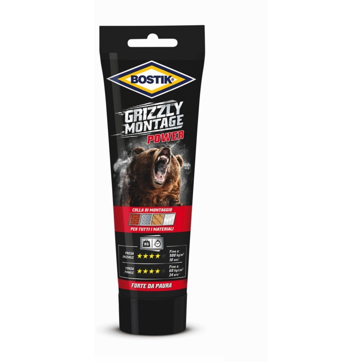 Colla grizzly montage power BOSTIK 250 G - Coop Shop