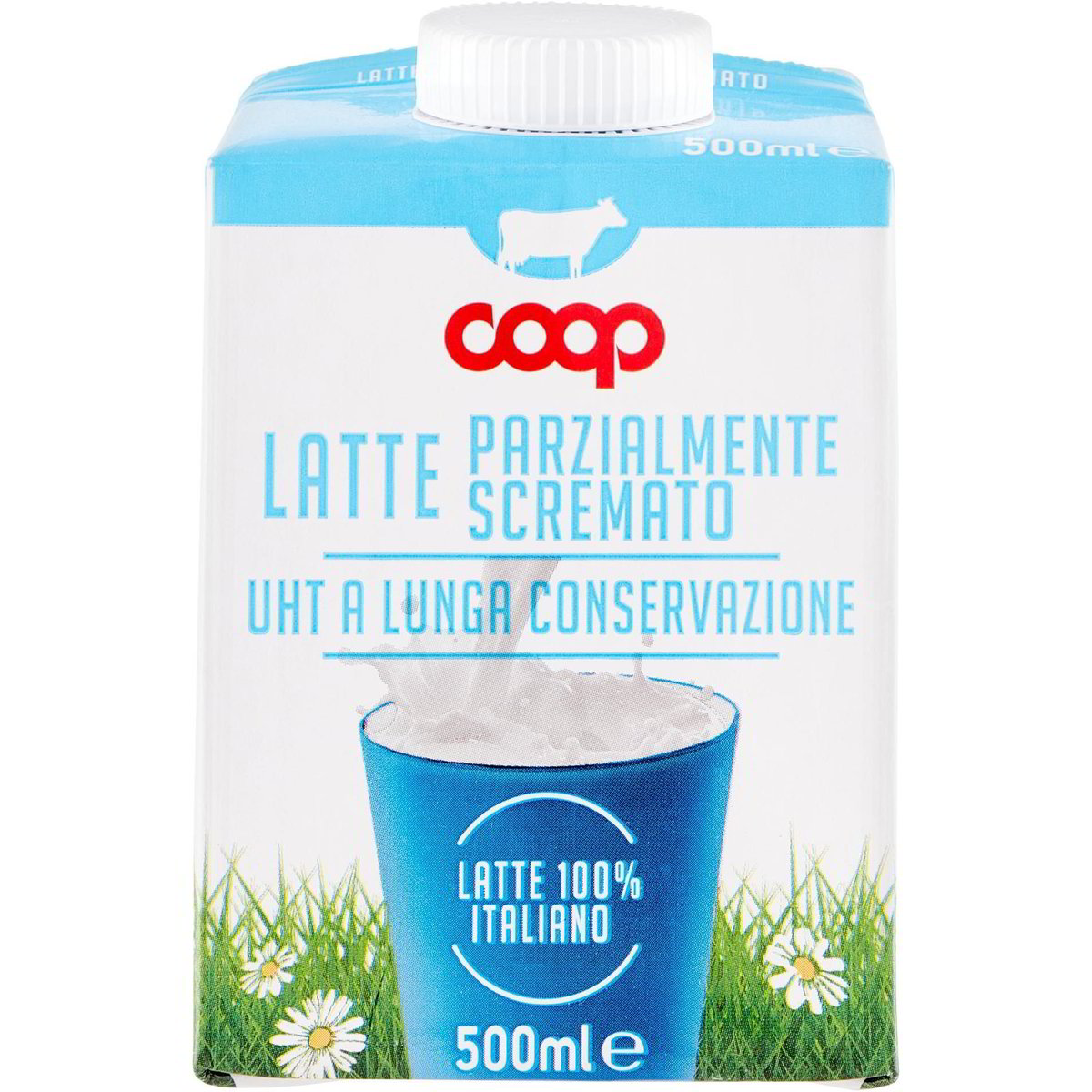 Latte uht parzialmente scremato COOP 500 ML - Coop Shop