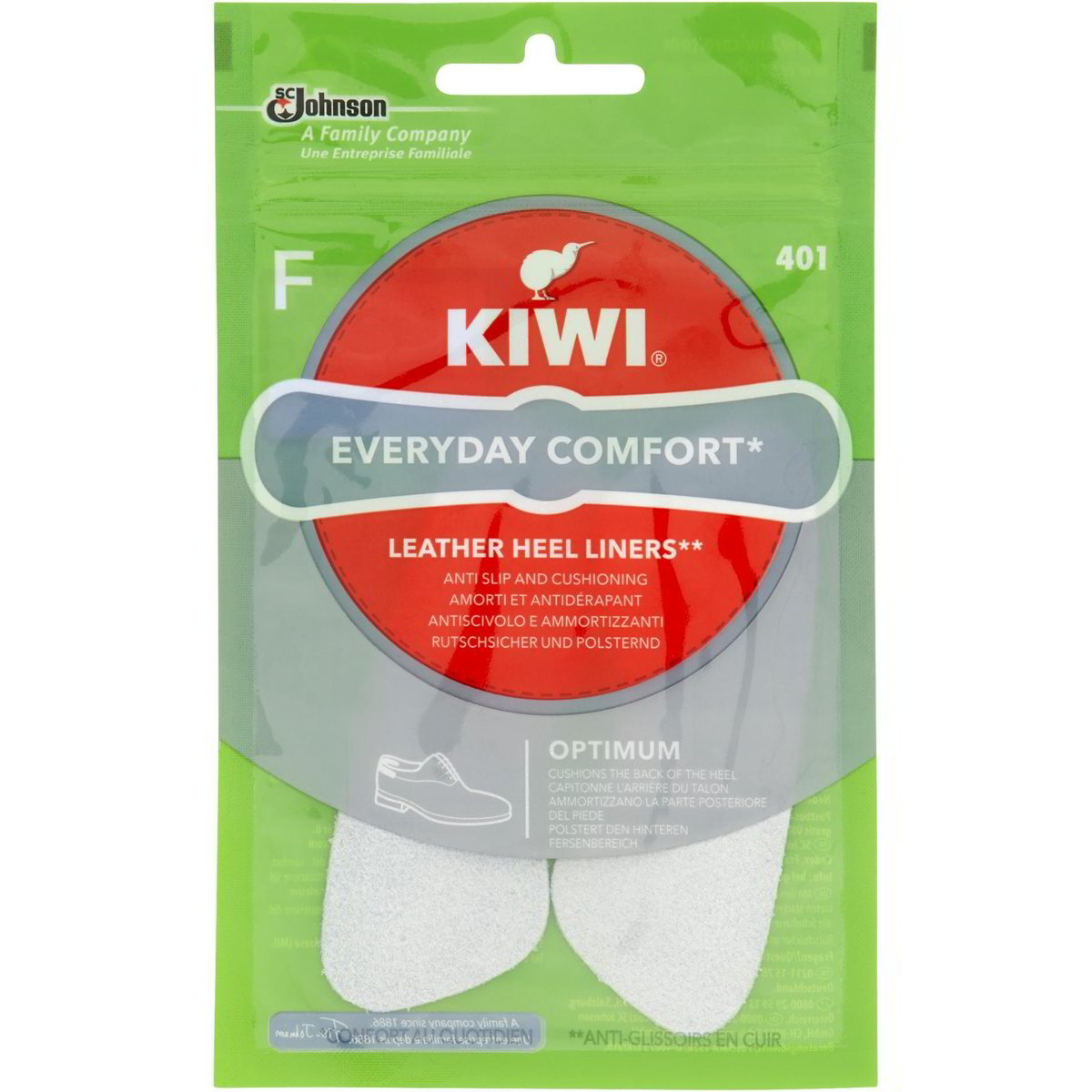 Salvacalze everyday comfort leather heel liners KIWI 1 PZ - Coop Shop
