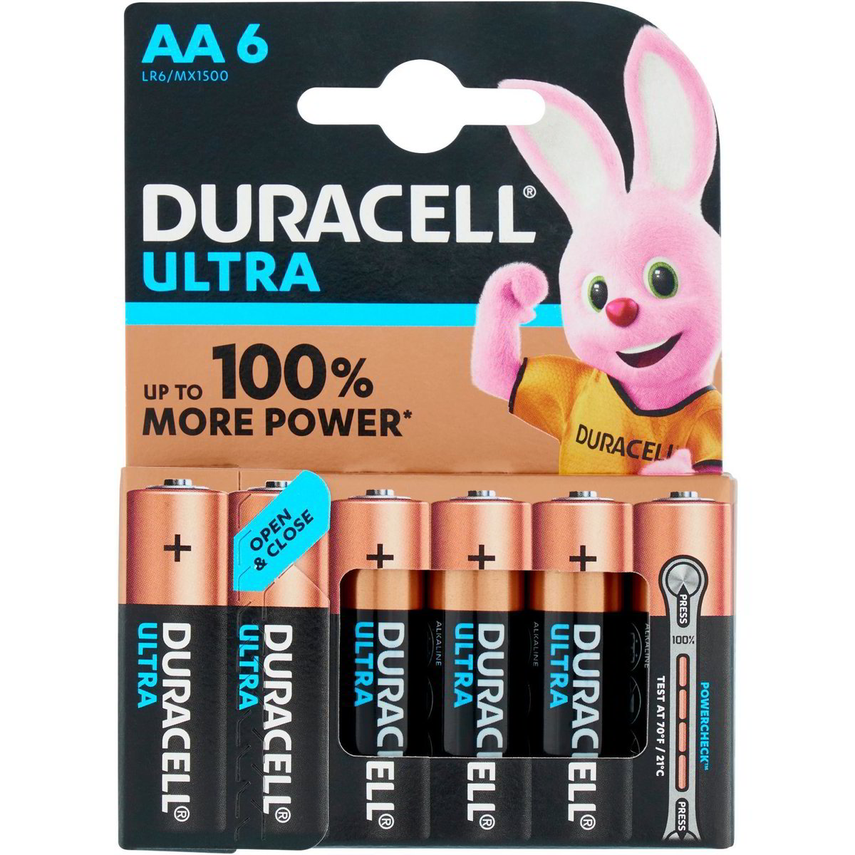 Pile ultra aa stilo x6 DURACELL 1 PZ - Coop Shop