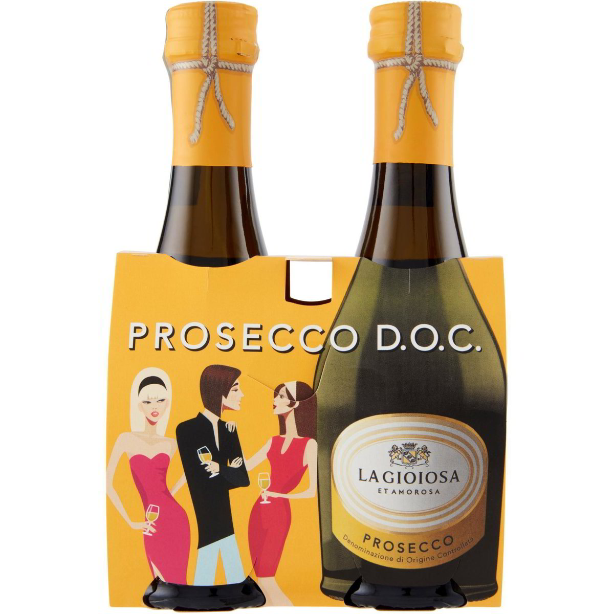 Prosecco DOC LA GIOIOSA 2 X 200 ML - Coop Shop