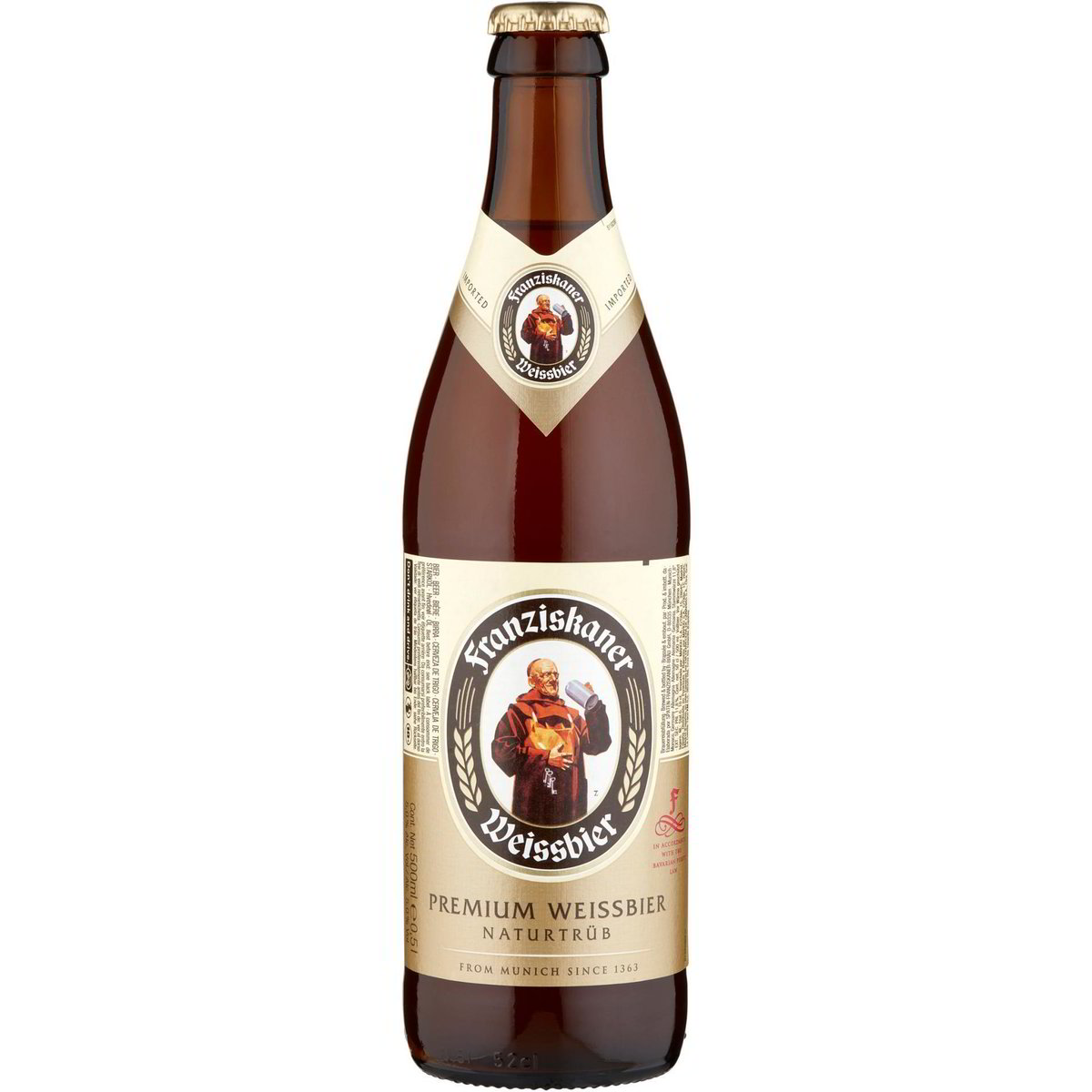 Birra bionda hefe hell FRANZISKANER 500 ML - Coop Shop