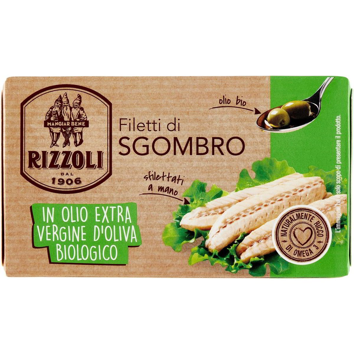 Sgombro filetti in olio d'oliva RIZZOLI 90 G - Coop Shop