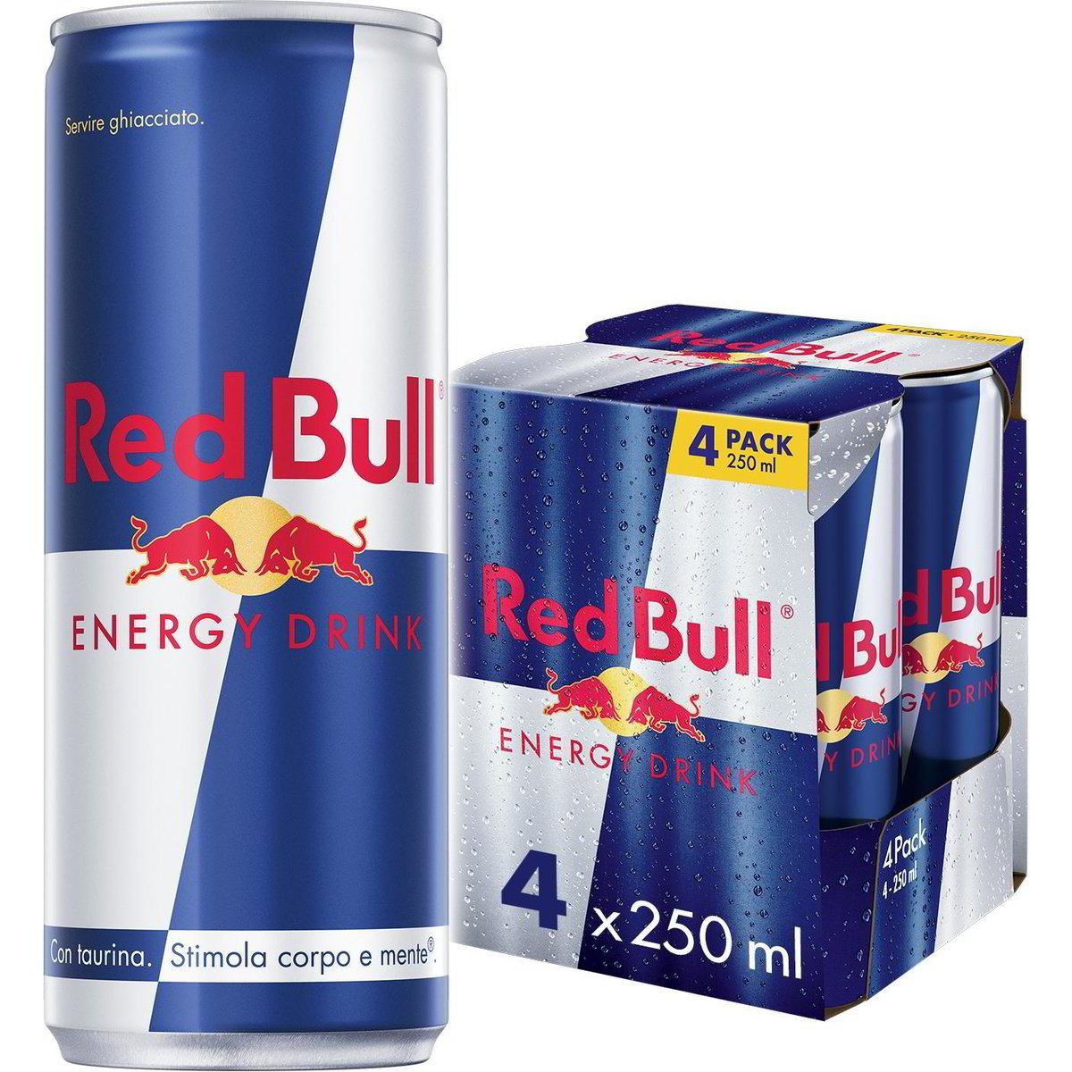 Bevanda energetica energy drink RED BULL 4 X 250 ML - Coop Shop