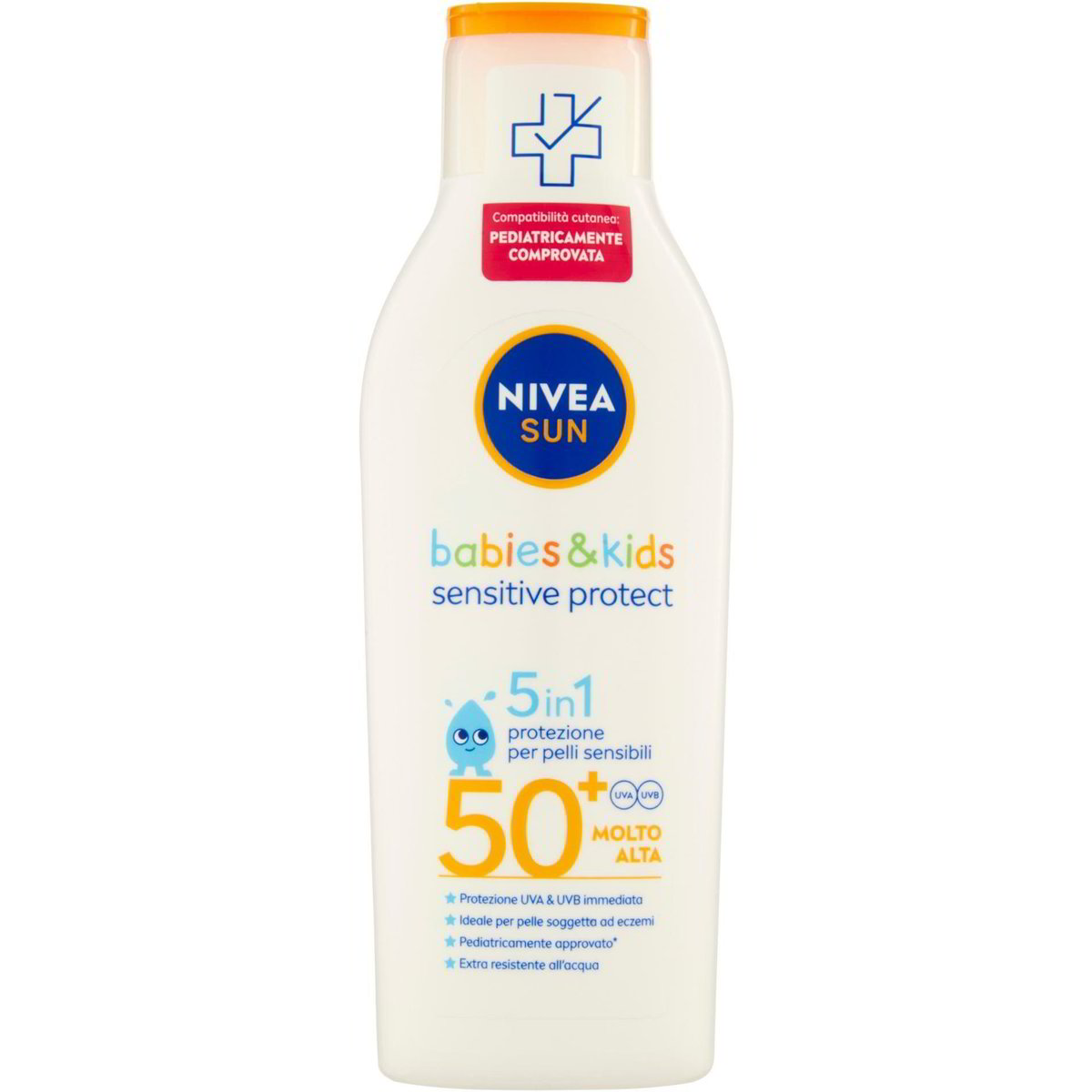 Solare kids latte sensitive protect & play spf 50+ NIVEA 200 ML - Coop Shop