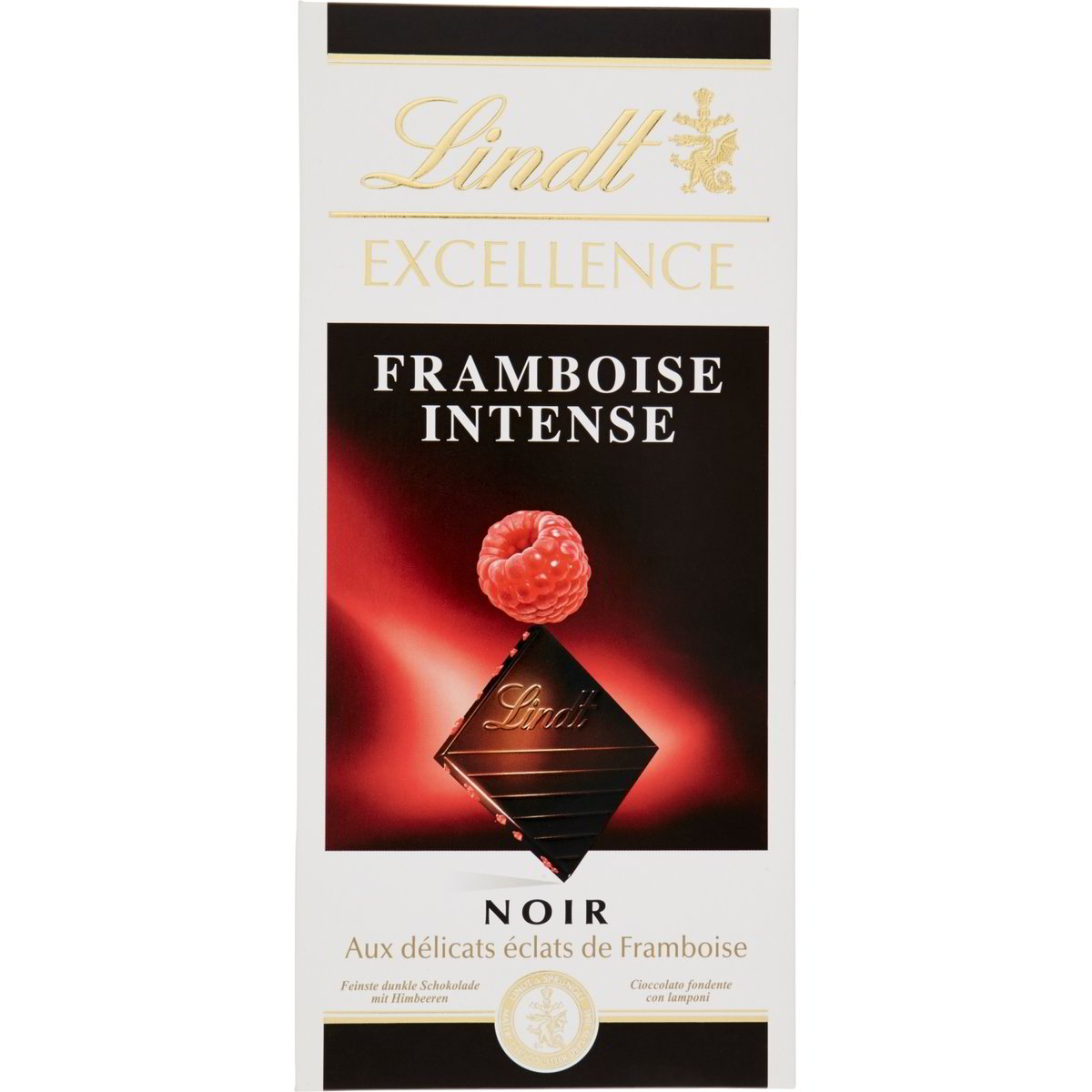 Tavoletta cioccolato fondente framboise intense LINDT 100 G - Coop Shop