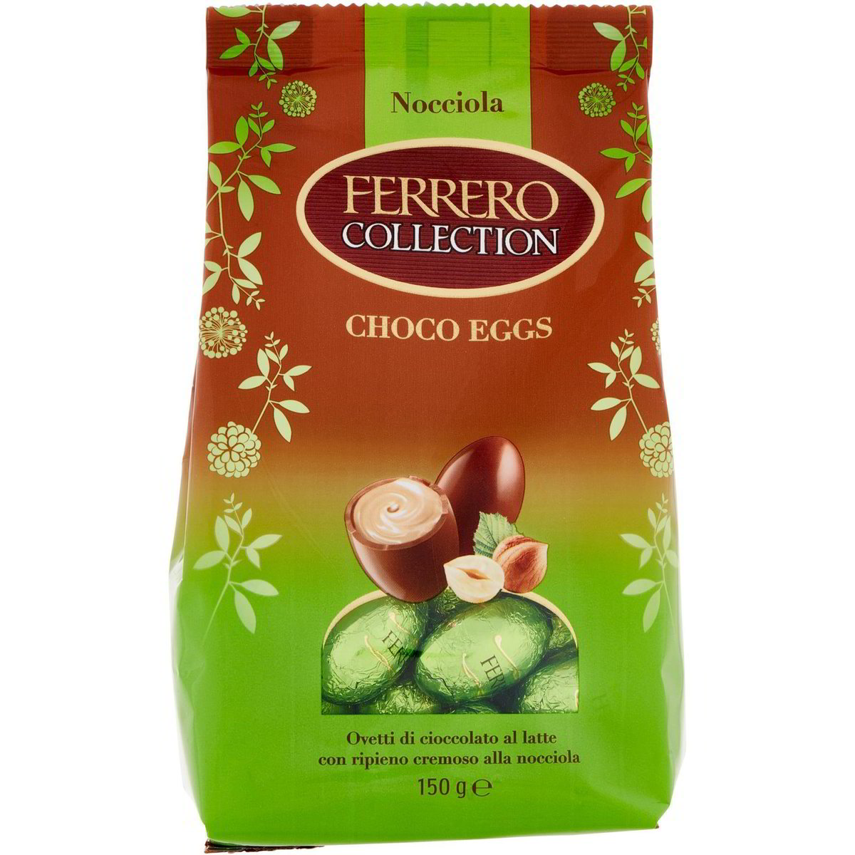 Cioccolato ovetti latte ripieni di crema nocciola FERRERO COLLECTION ...