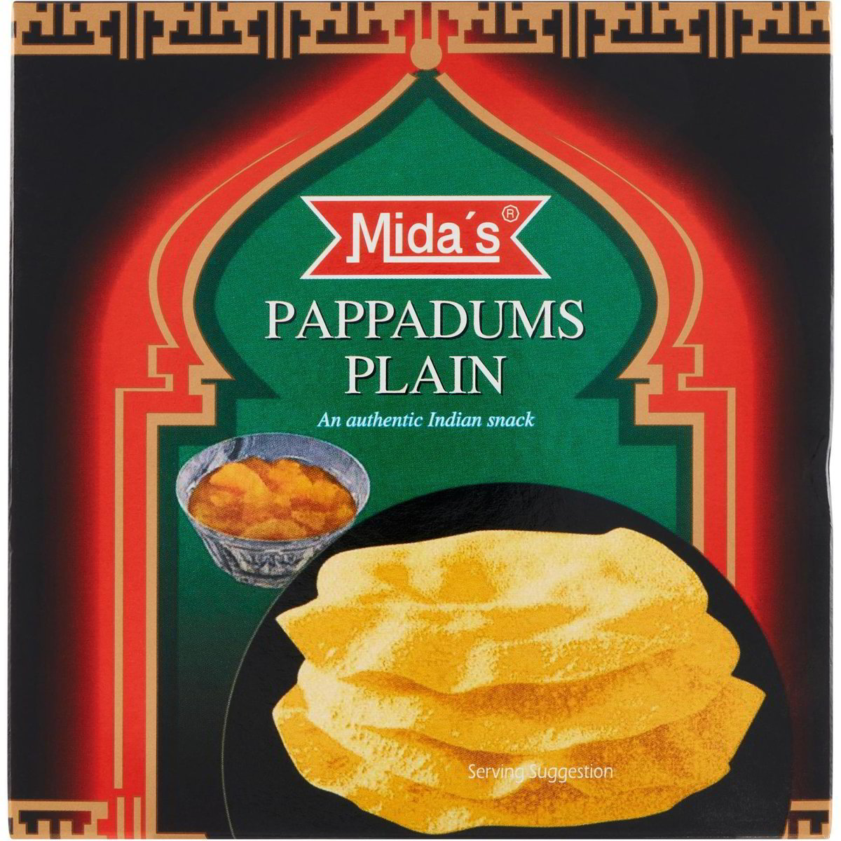 Pappadums plain MIDA'S 110 G - Coop Shop