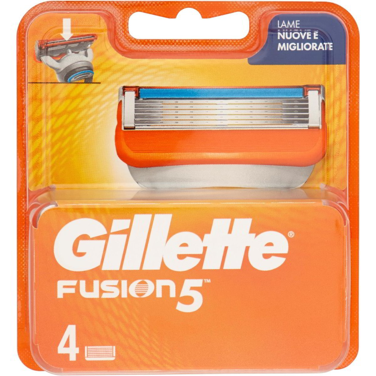 Lamette fusion5 x4 lame GILLETTE 1 PZ - Coop Shop