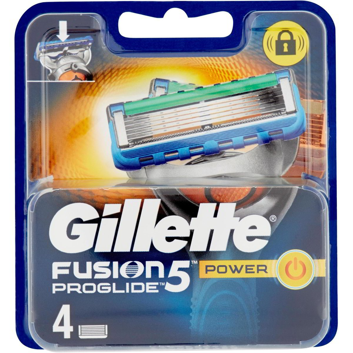 Lamette fusion5 proglide x4 lame GILLETTE 1 PZ - Coop Shop