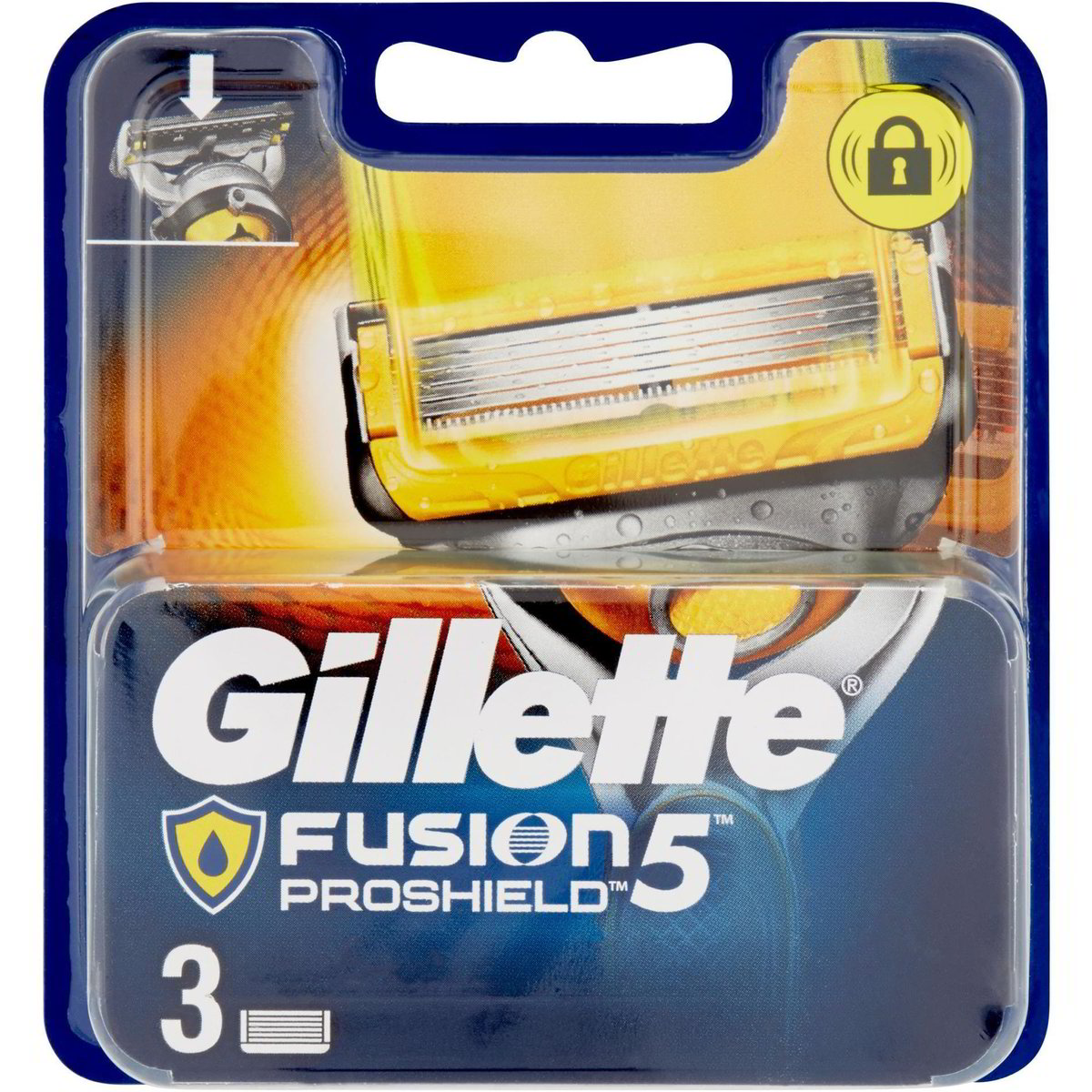 Lamette fusion5 proshield x3 lame GILLETTE 1 PZ - Coop Shop