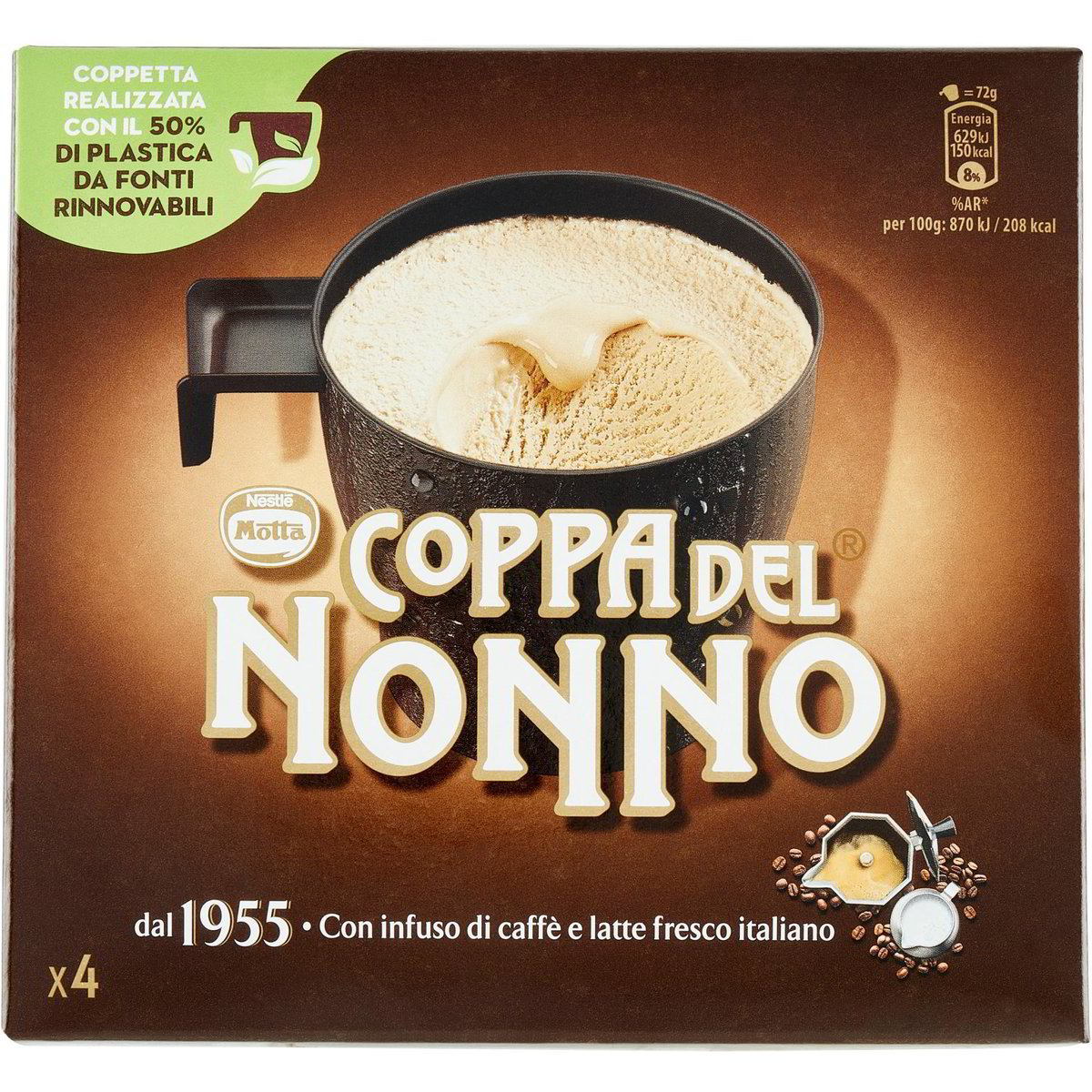 Gelato coppa del nonno MOTTA 288 G - Coop Shop
