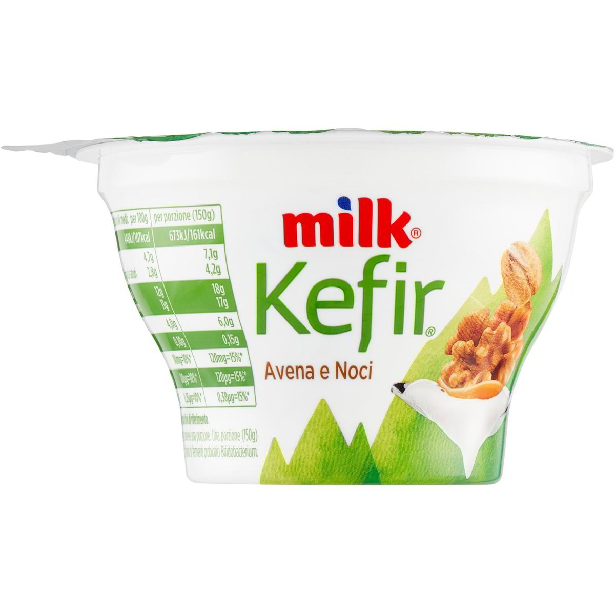 Kefir cremoso con avena e noci MILK 150 G - Coop Shop