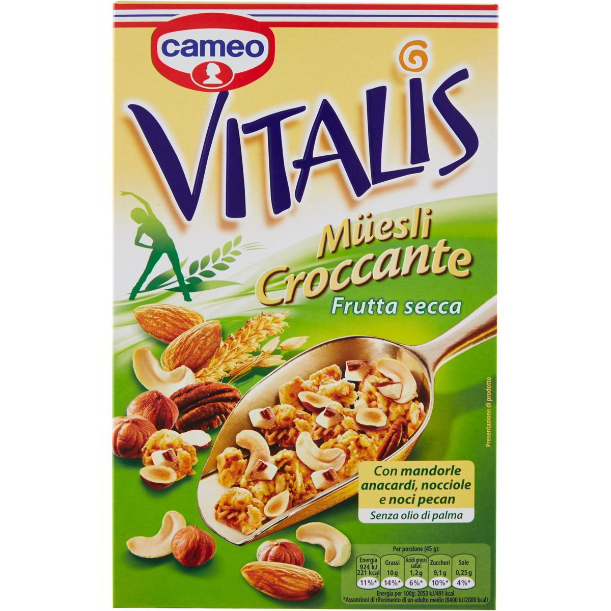 Muesli croccante con frutta secca VITALIS 300 G - Coop Shop