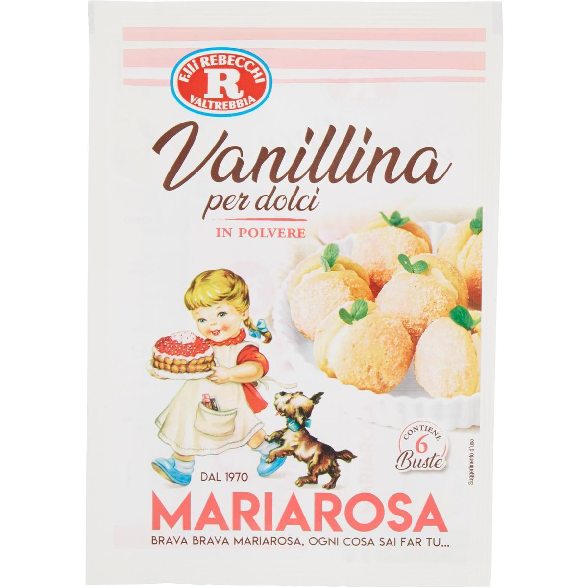 Vanillina per dolci in polvere F.LLI REBECCHI 3 G - Coop Shop