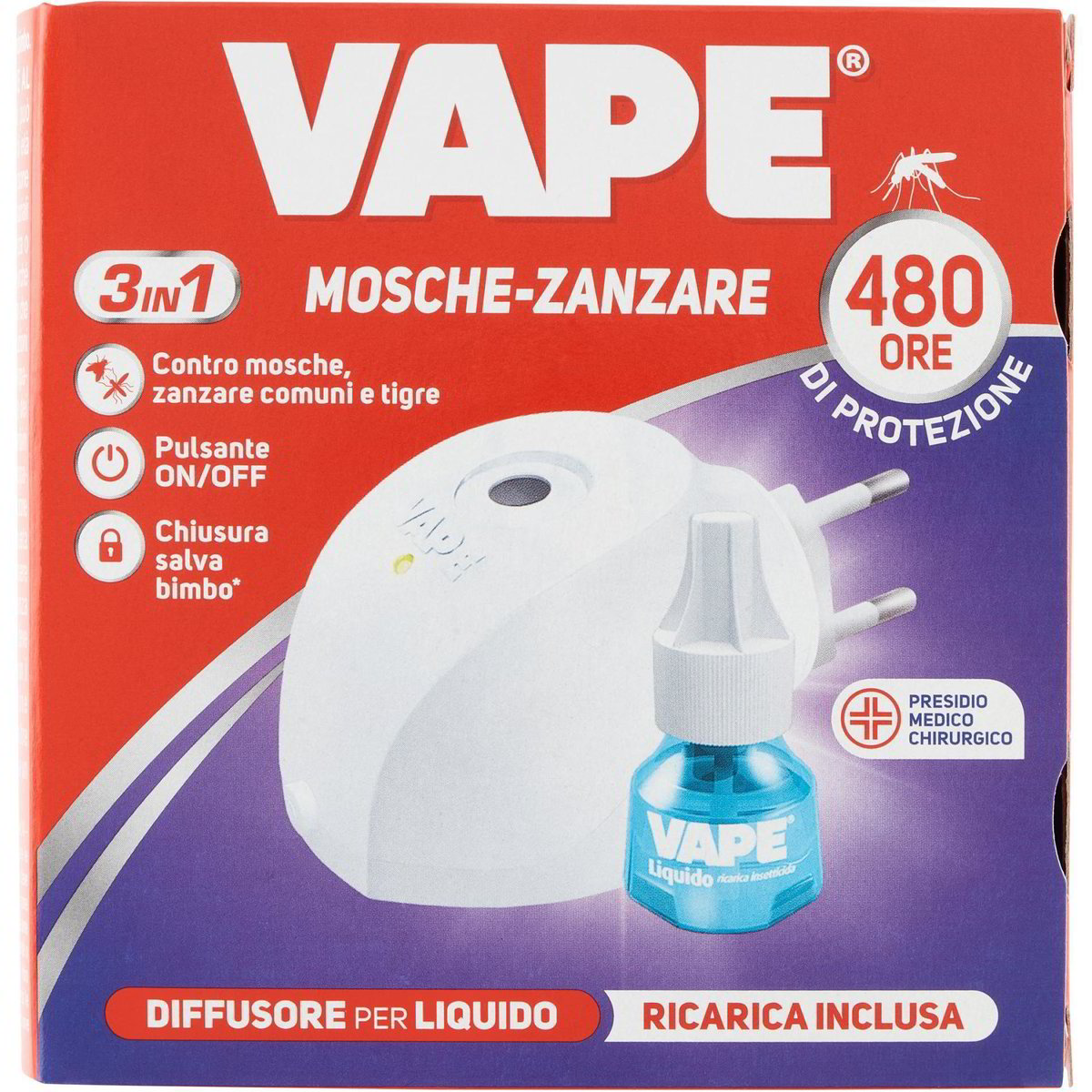 Insetticida elettroemanatore + ricarica 480 ore VAPE 1 PZ - Coop Shop