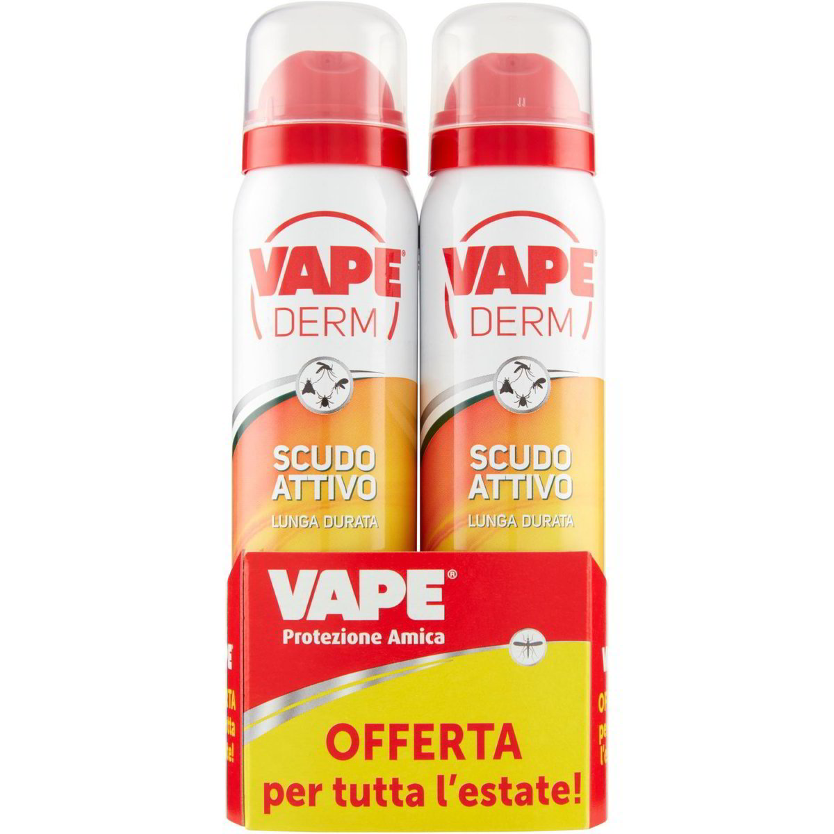 Repulsivo spray derm lo scudo attivo VAPE 2 X 100 ML - Coop Shop